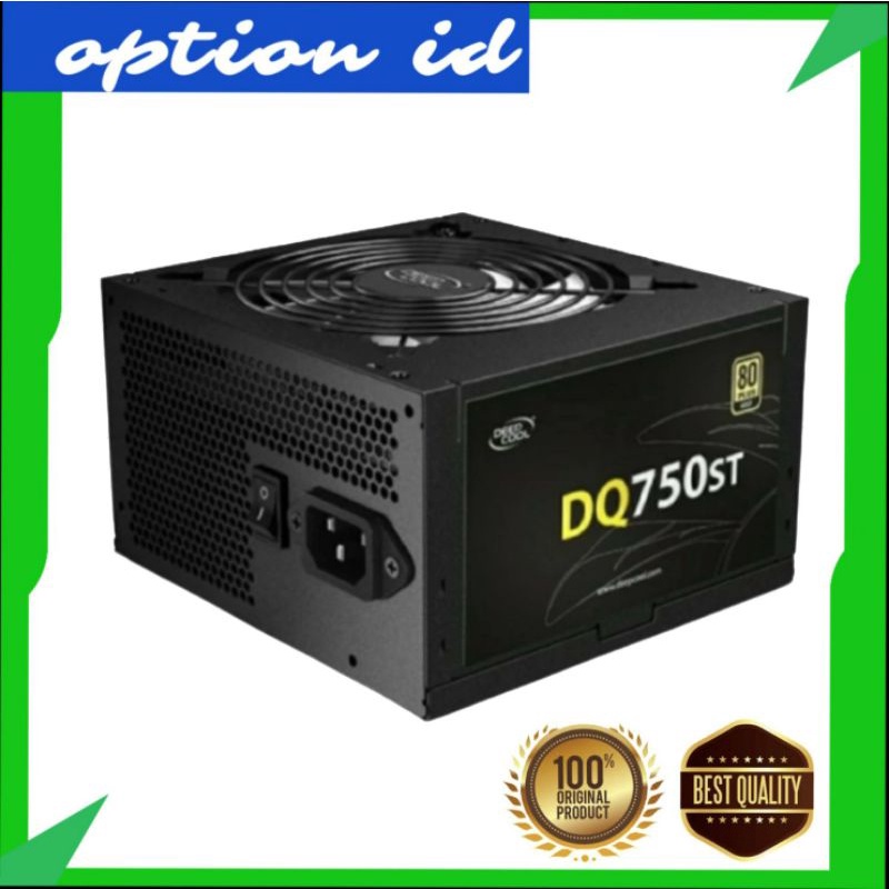 Jual Power Supply DEEPCOOL DQ750ST | PSU 750W 80+ Gold Black 750 Watt ...