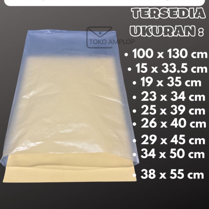 Jual Plastik Bening HD PE 1KG 0,2mic EKONOMIS | Shopee Indonesia