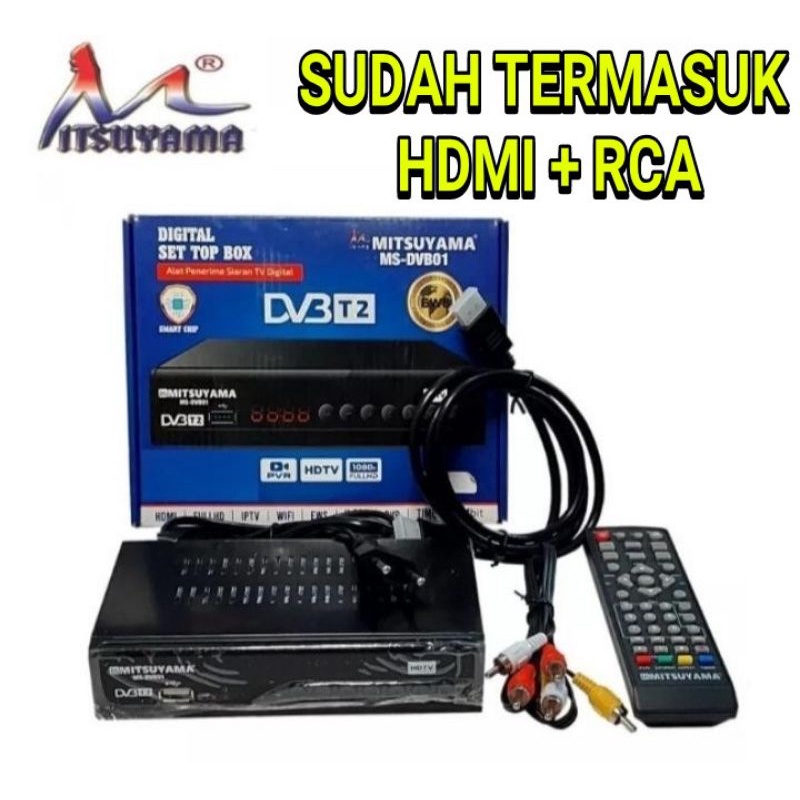 Jual STB Tv Digital / Matrix merah DVB T2 / STB Tanaka /TAFFWARE set top box TV digital luby dvb ...