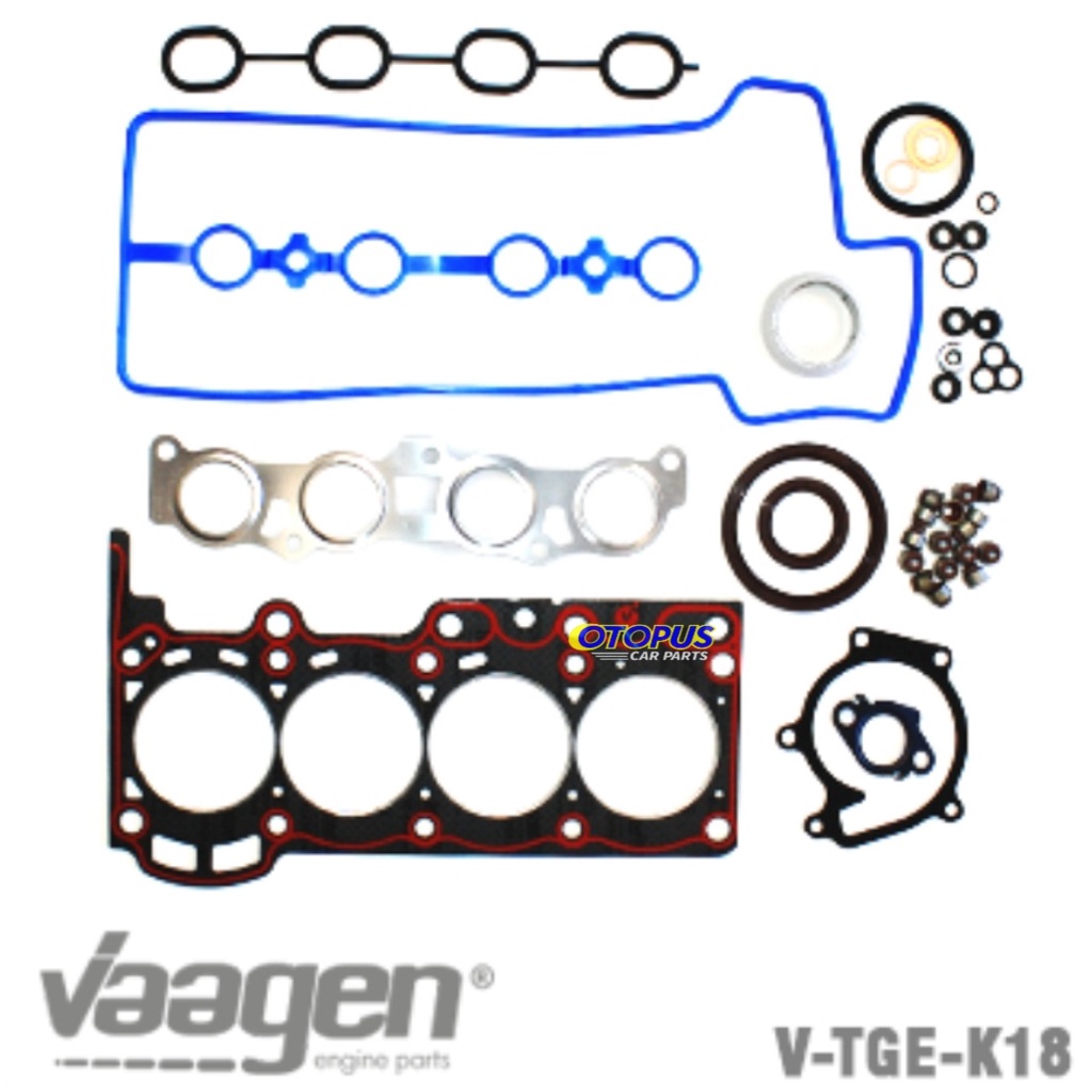 Jual Paking Full Set Avanza 1.3/Xenia 1.3 MT 04111-BZ020K / Engine Gasket Set / Paking Komplit ...