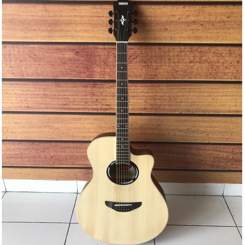 Jual Gitar Akustik Elektrik Listrik Yamaha APX 500ii Custom High Quality Tuner HSY 400T | Shopee ...