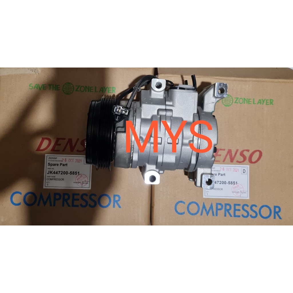 Jual KOMPRESOR COMPRESSOR Ac MOBIL Avanza DAN XENIA 1300 cc ASSY 4 PK ...