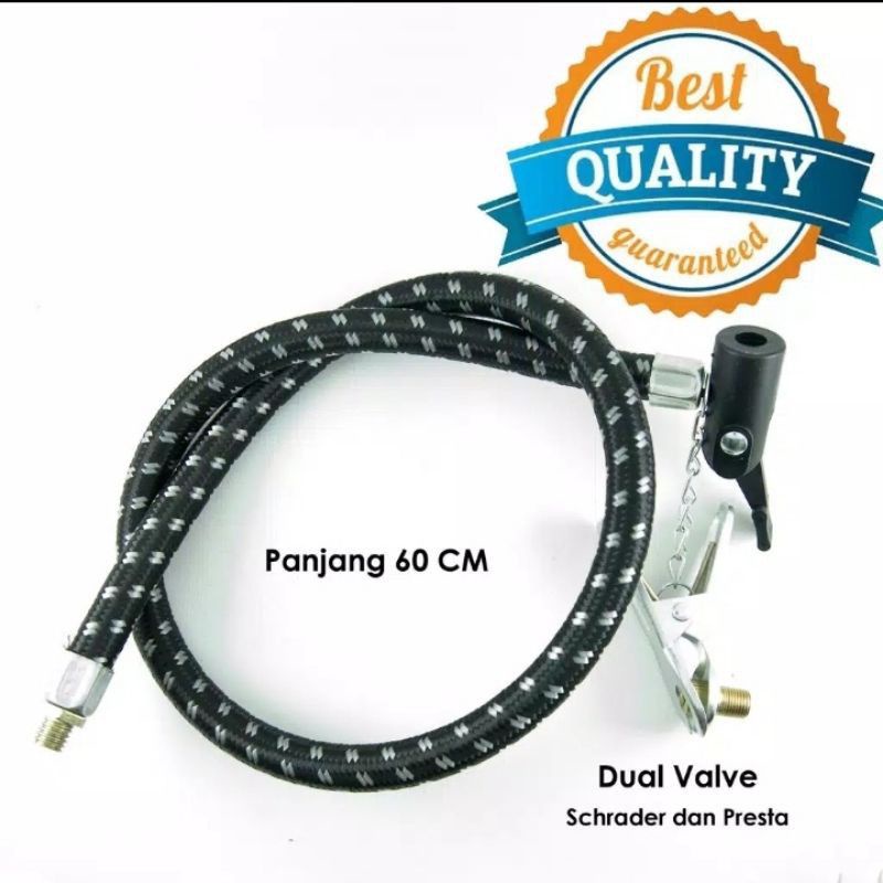 Jual Tali Selang Pompa Ban Sepeda Motor Double | Shopee Indonesia