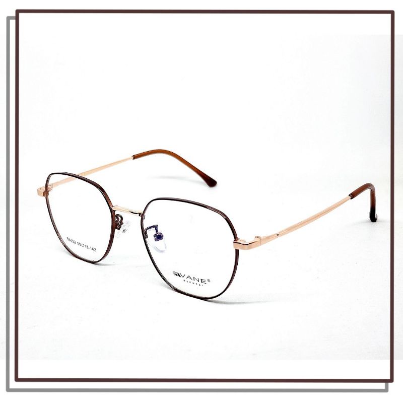 Jual FRAME KACAMATA VANE 56409 Model Korea Keren Gagang LENTUR Ringan ...