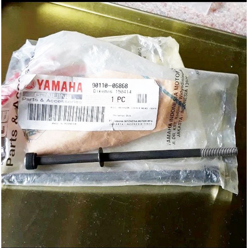 Jual BOLT 90110-06868 BAUT COP HEAD JUPITER Z1 MIO J MIO GT X-RIDE PART ...