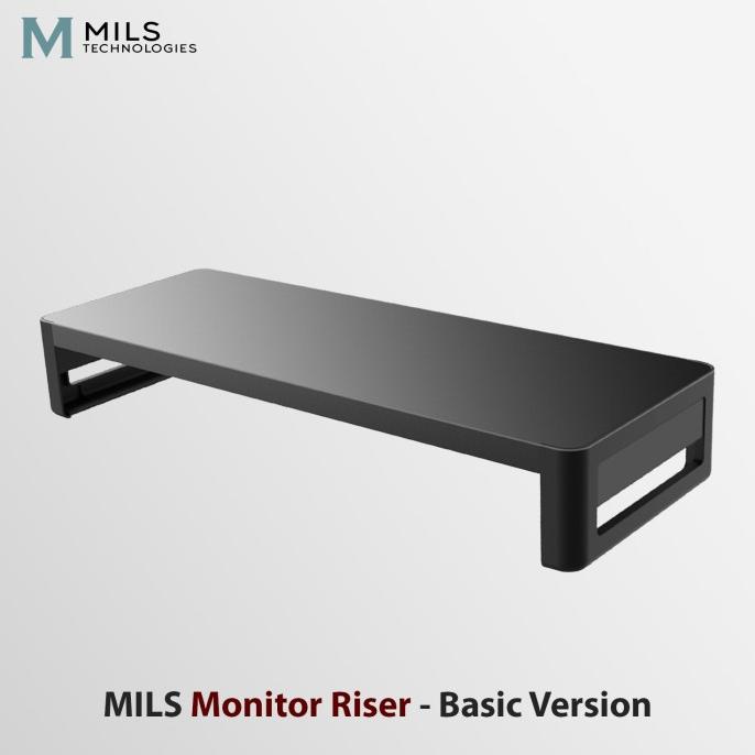 Jual Mils Fixed Monitor Riser Stand Table Top Desk Setup / Meja Monitor ...