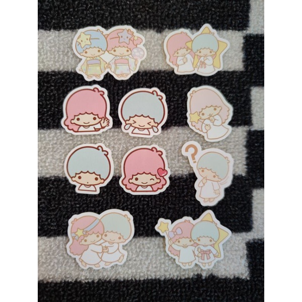 Jual Stiker Pack Sanrio Karakter Kiki & Lala | Cutting Sticker Lucu ...