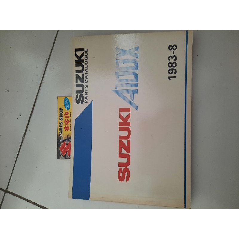 Jual Buku part katalog suzuki A100X asli suzuki SGP | Shopee Indonesia