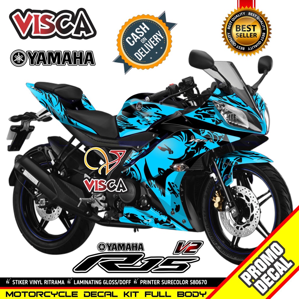 Jual Decal R15 V2 Full Body Dekal R15 V2 Stiker R15 V2 Full Body Keren ...