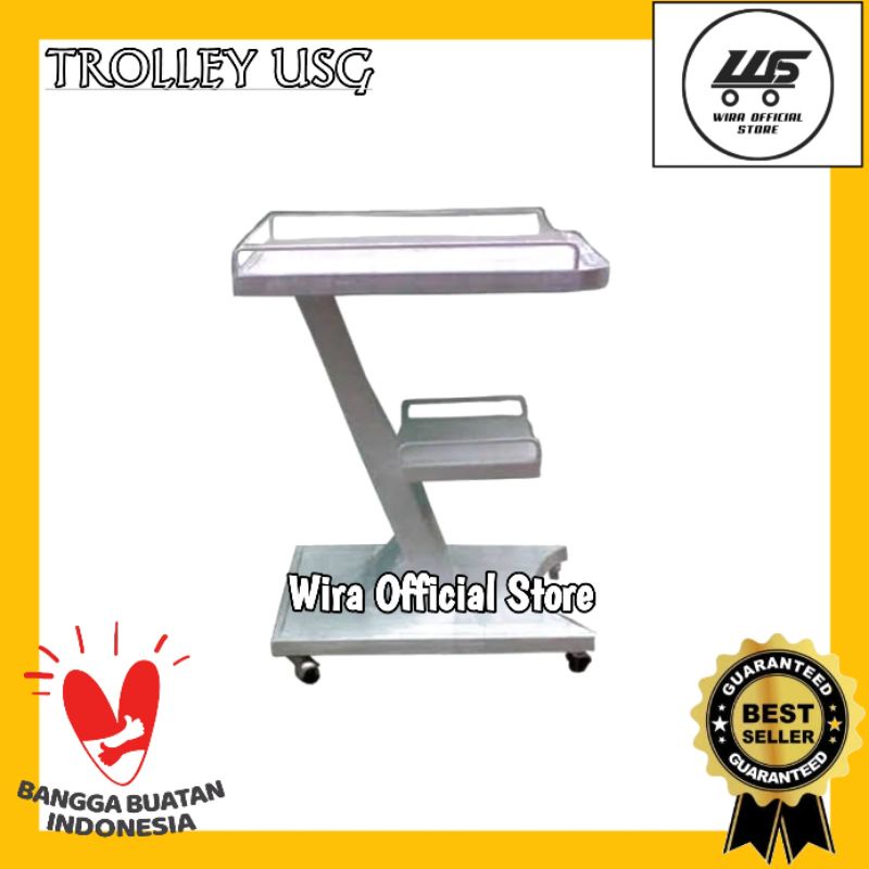 Jual Trolley USG PC - Meja Mesin USG Berkualitas | Shopee Indonesia