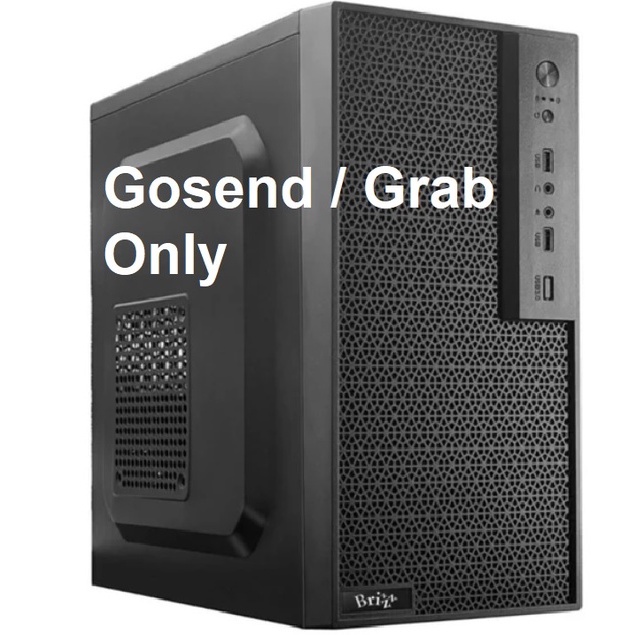 Jual Casing BRIZZ MATX PSU 500W Casing Komputer Mini Casing Micro ATX ...