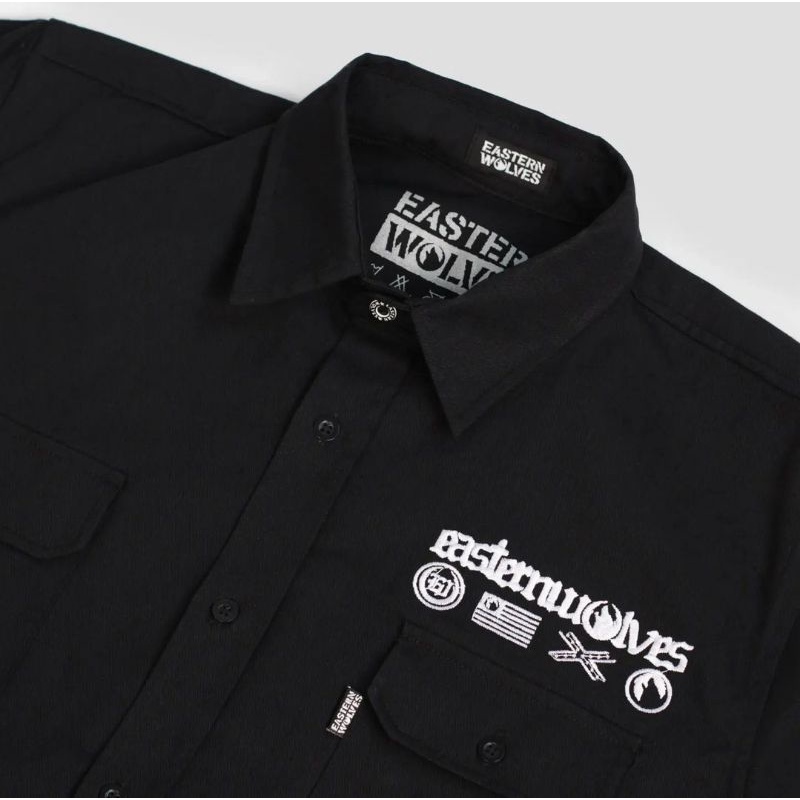 Jual Eastern Wolves Workshirt Kemeja | Shopee Indonesia