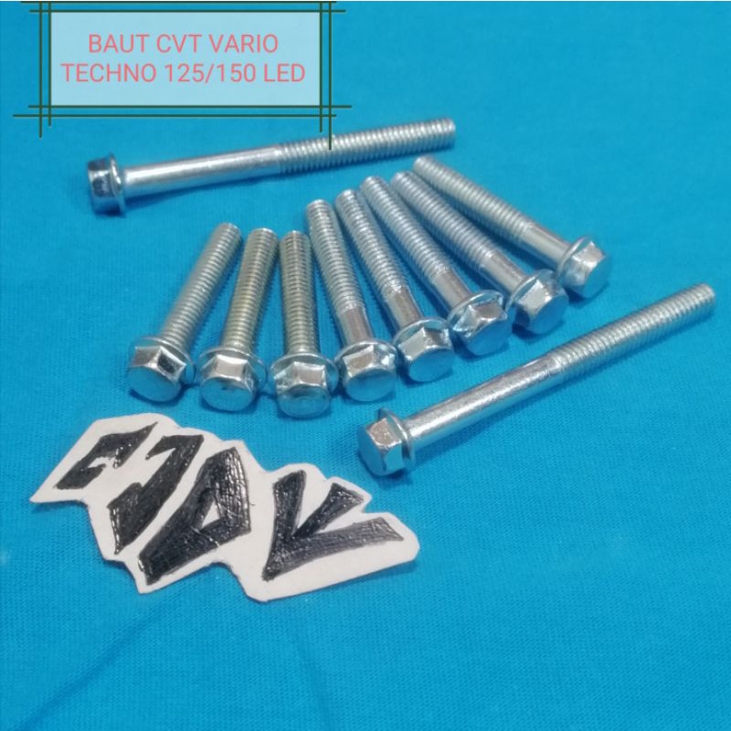 Jual BAUT CVT BLOCK BLOK COVER CVT VARIO TECHNO 125 150 LED KUNCI T8 ...