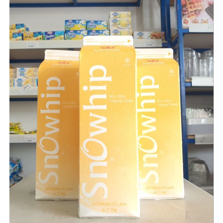 Jual Whipcream Snowhip 1Liter / Whip Cream Cair Snowhip 1Liter ...