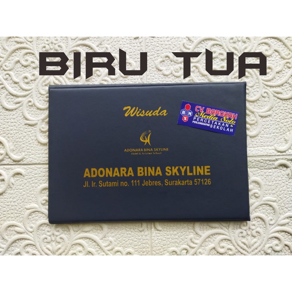 Jual MAP RAPORT K13 / MAP IJAZAH / MAP SEMI KULIT SABLON (CUSTOM ...