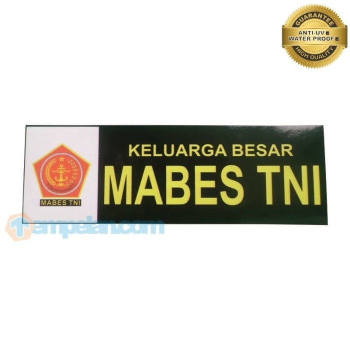 Jual STIKER KELUARGA BESAR MABES TNI | Shopee Indonesia