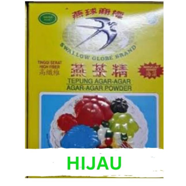 Jual Agar-agar swallow globe 1 box(exp. 2026) | Shopee Indonesia