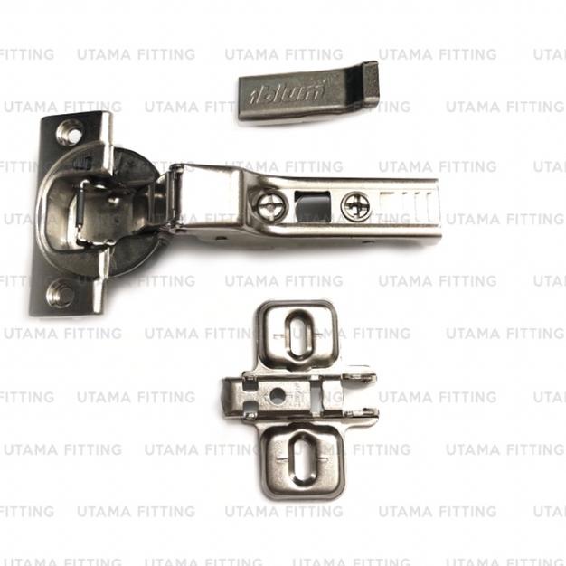 Jual BLUM Engsel Setengah Bengkok Soft Close Clip Top Integrated ...