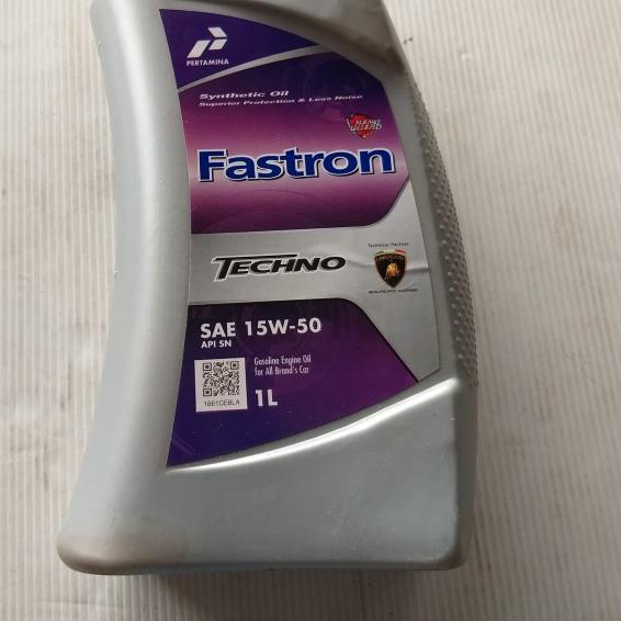 Jual OLI MESIN PERTAMINA FASTRON TECHNO 15W-50 1L | Shopee Indonesia