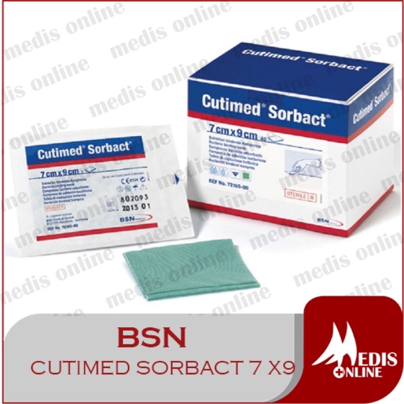 Jual cutimed sorbact 7x9 / Cutimed sorbact 7x9cm / Cutimed Sorbact swab ...