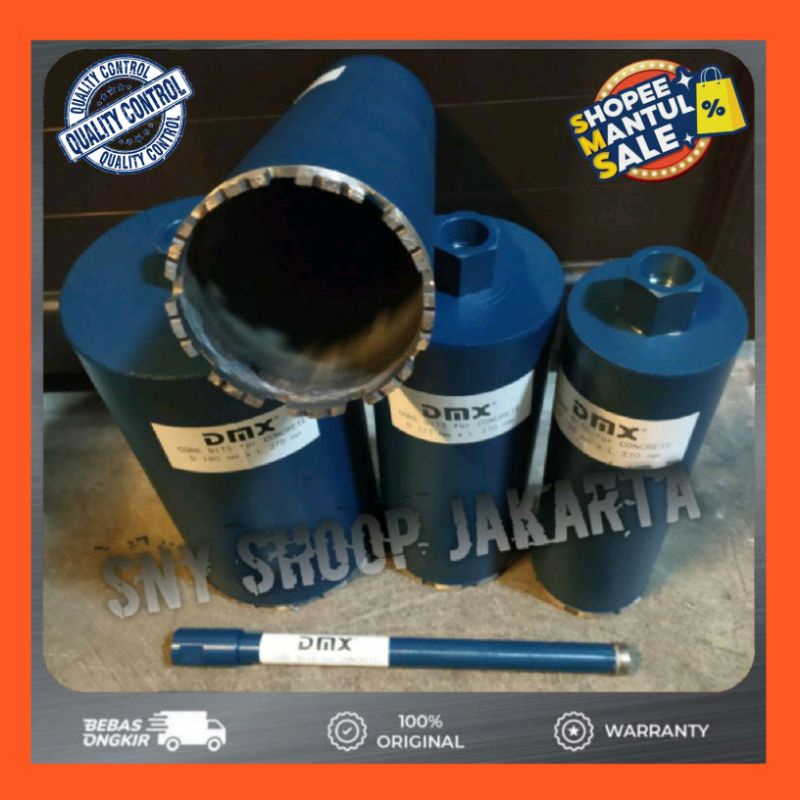 Jual Mata Bor Coring Beton dan Aspal 6" Inch (152)mm DMX Diamond Core ...