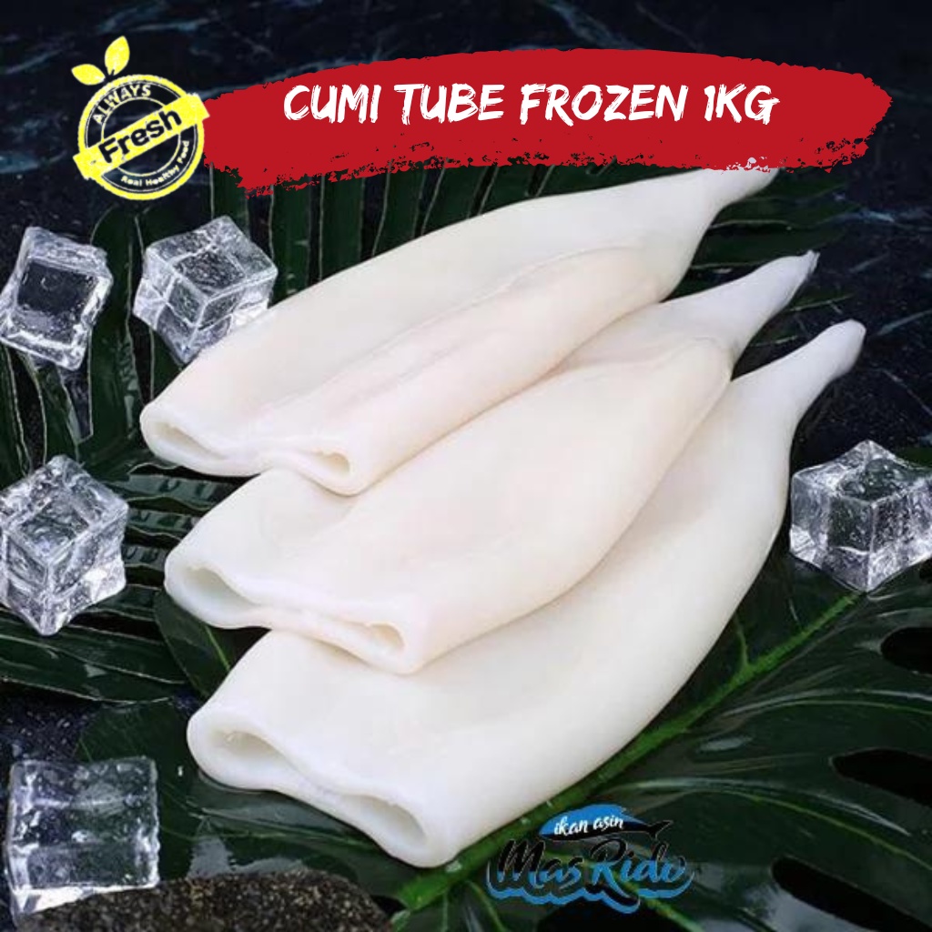 Jual Cumi Tube Cumi Kupas Bersih 1kg Frozen Pack | Shopee Indonesia