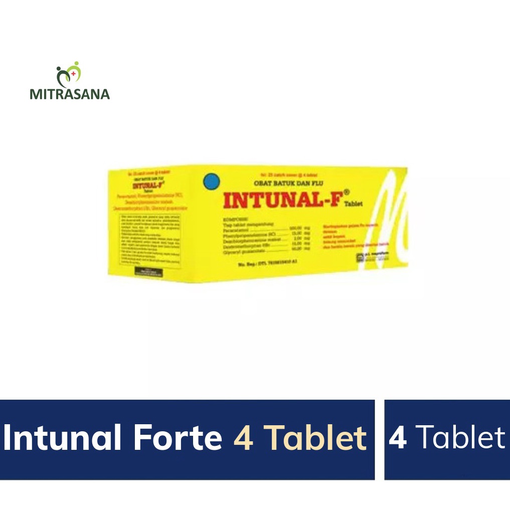 Jual INTUNAL FORTE 1 STRIP @4 TABLET | Shopee Indonesia