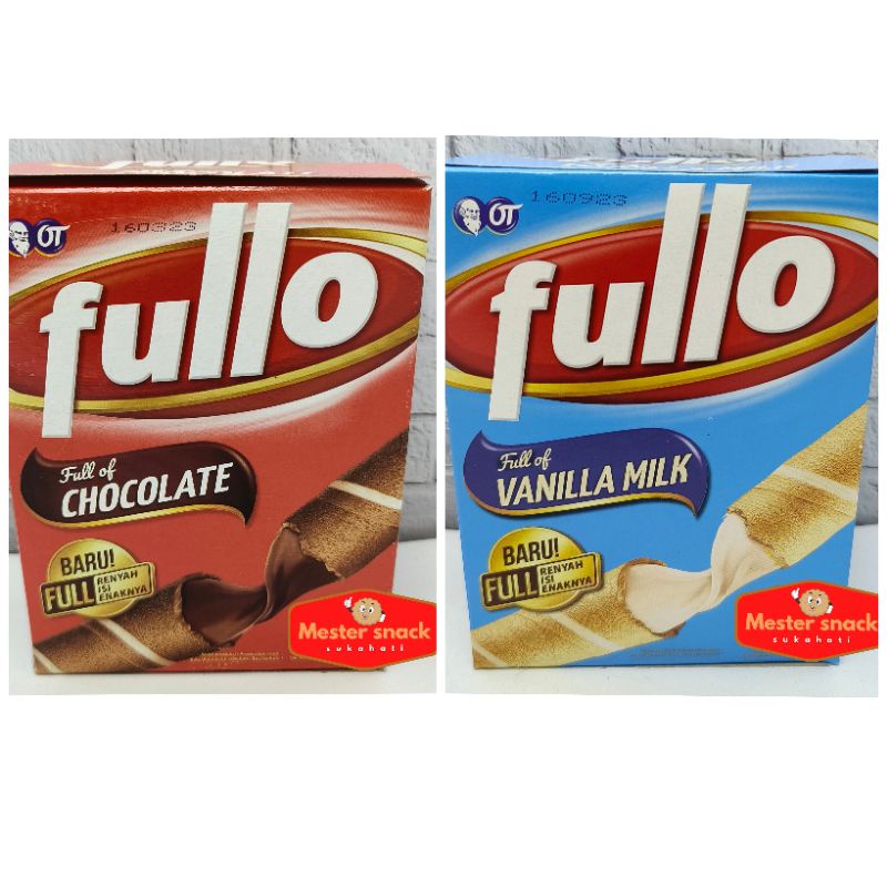 Jual Fullo | Wafer Stick Fullo | Fullo Cokleat | Fullo Vanilla | Shopee ...