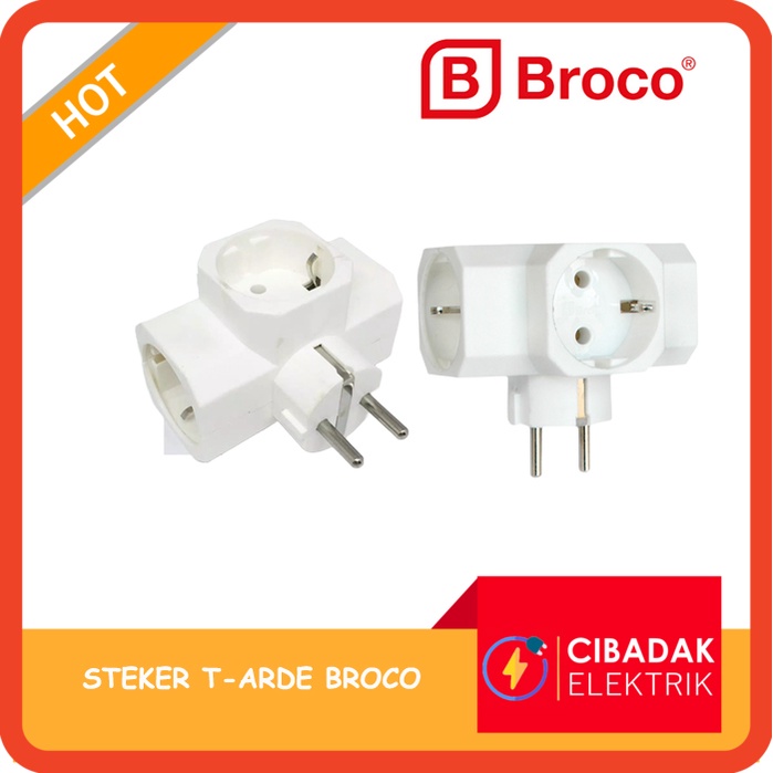 Jual STEKER T ARDE BROCO 13830 / STEKER COLOKAN / STEKER CABANG ...