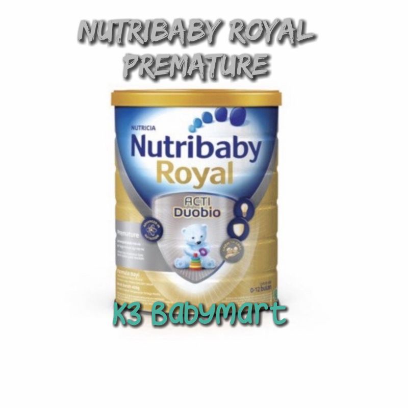 Jual Nutribaby Royal Premature tin 400gr kaleng 400 g susu formula bayi ...