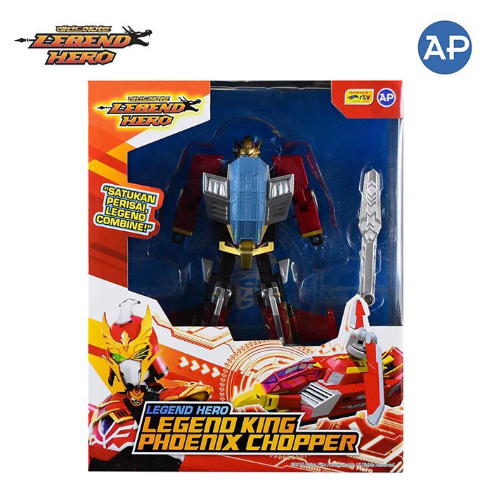 Jual Mainan robot legend king tiger legend hero tank biru original bisa ...