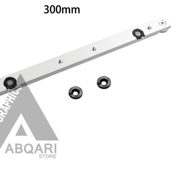 Jual miter bar / mitre gauge / table saw runner / t track slider bar ...