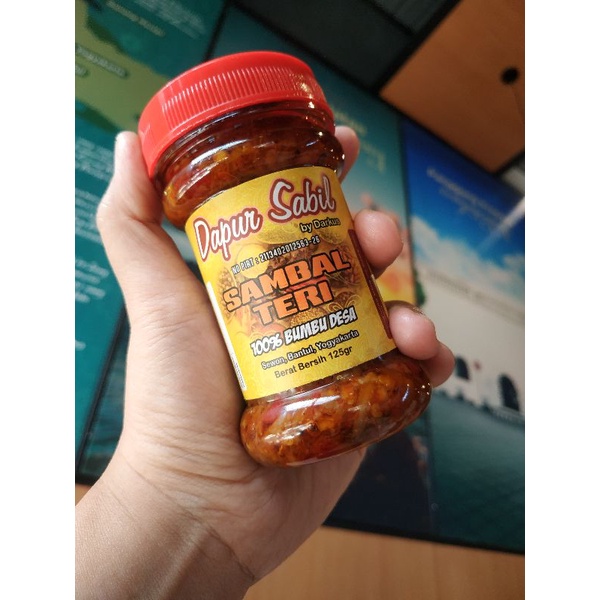 Jual Sambal Teri Medan Homemade Dapur Sabil Sambal Kemasan Botol ...