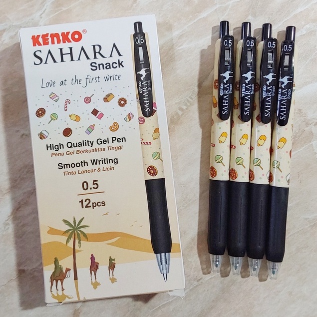 Jual (PAK) PULPEN KENKO SAHARA SNACK / KENKO SAHARA SNACK / BOLPOIN ...