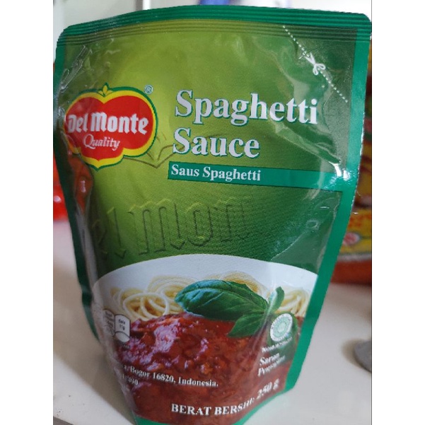 Jual Del Monte Spaghetti Sauce (Saus Spaghetti) | Shopee Indonesia