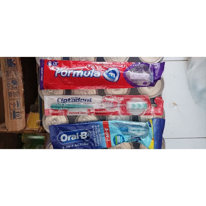 Jual Formula Ciptaden Oral B Sikat gigi | Shopee Indonesia