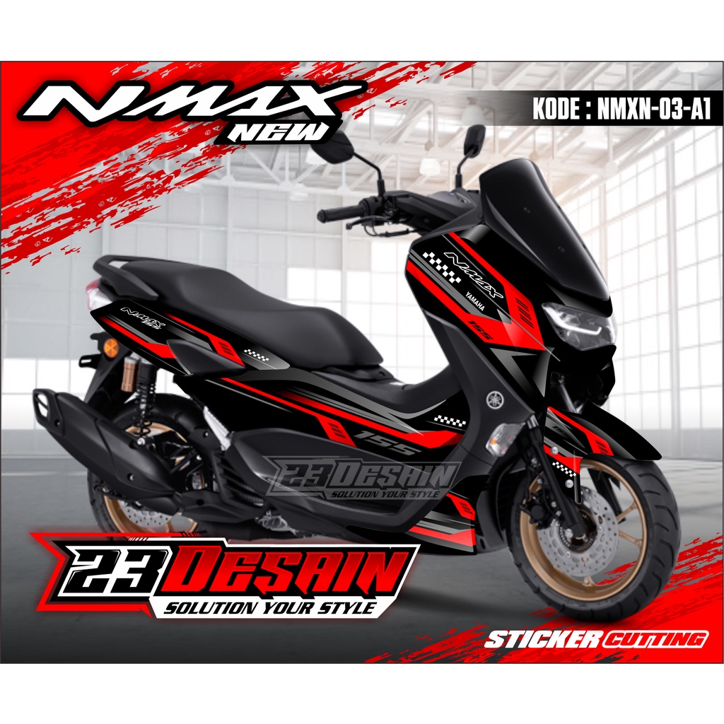 Jual DECAL NMAX 2020 2021 2022 NEW - STIKER FULL BLOK NMAX 2020 2021 ...