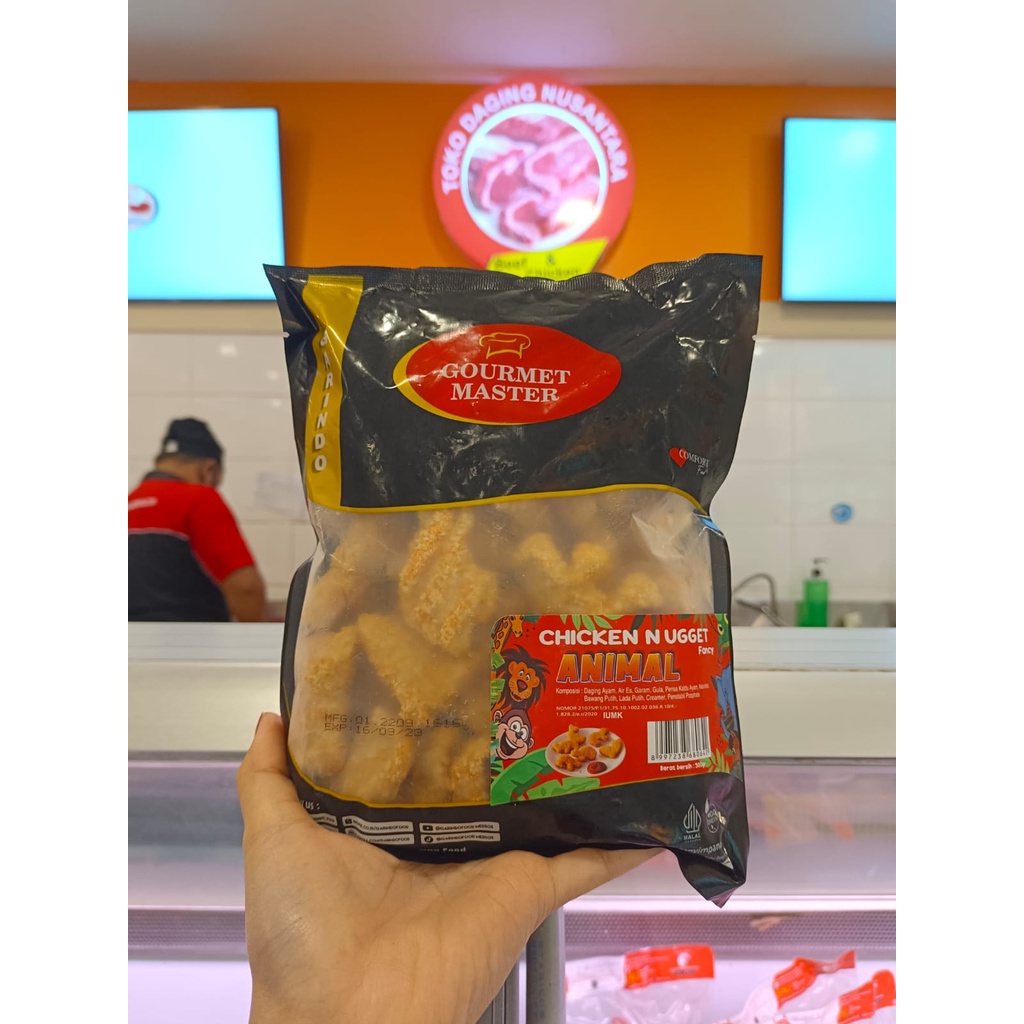 Jual GM CHICKEN NUGGET ANIMAL 500GRAM | Shopee Indonesia