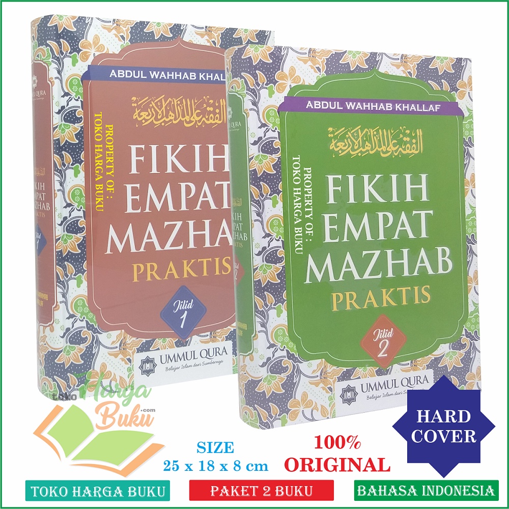 Jual Paket 2 Buku Fikih Empat Mazhab Praktis Jilid 1 dan 2 ORI Buku ...