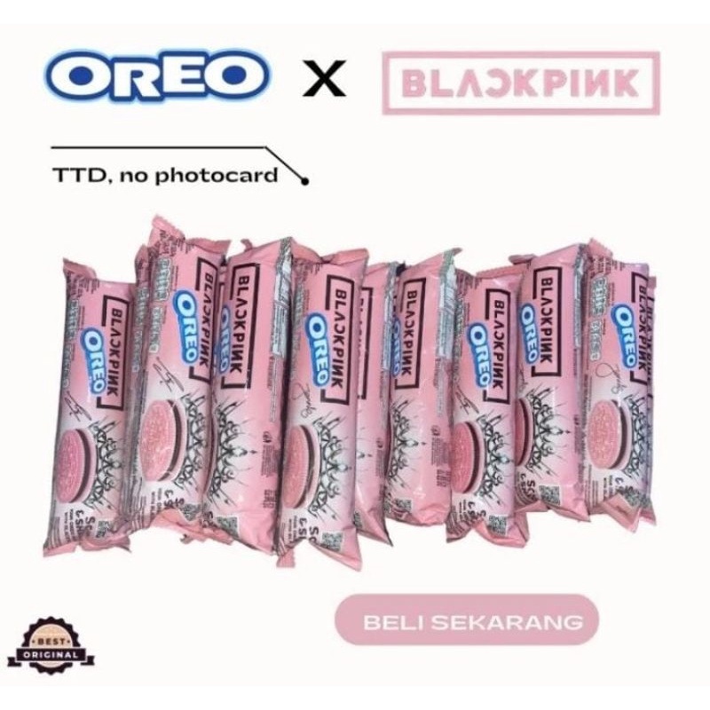 Jual OREO X BLACKPINK LIMITED EDITION NO PC only ttd oreo | Shopee ...