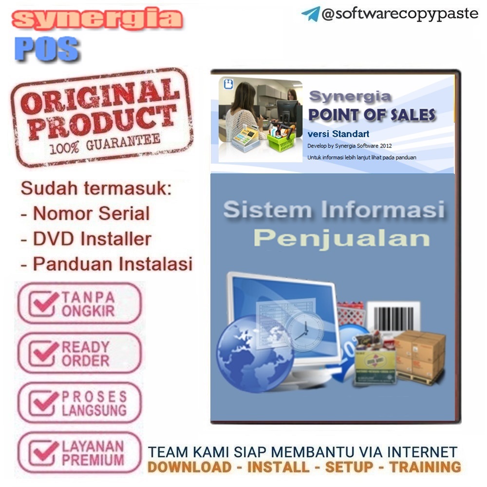 Jual Software Penjualan Kasir Toko - Synergian POS Standart 2.1 | Shopee Indonesia