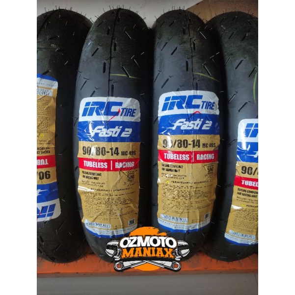 Jual Ban IRC Fasti 2 Size 90/80-14 (Soft Compound) | Shopee Indonesia