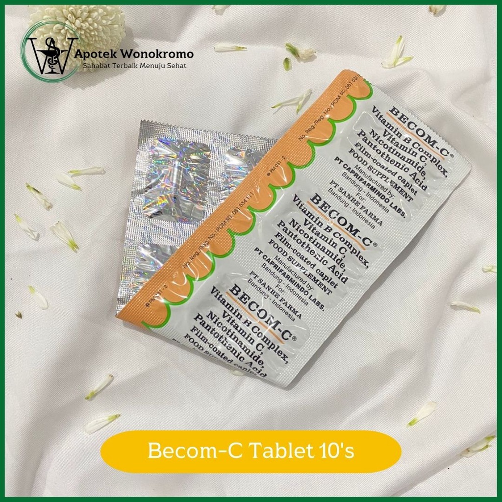 Jual Becom-C Kaplet 10's | Shopee Indonesia