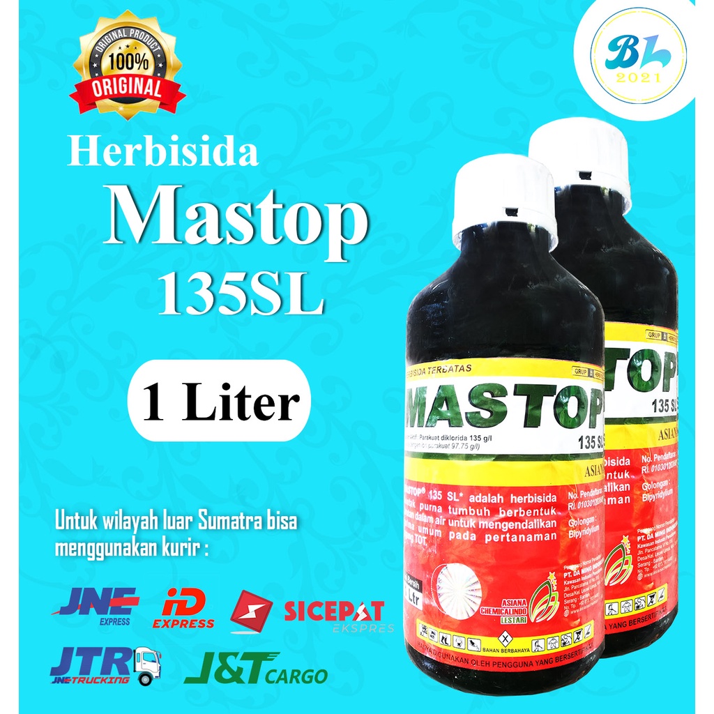 Jual Herbisida Mastop 135SL (1Liter). untuk mengendalikan gulma umum ...