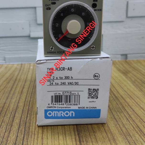 Jual TIMER OMRON H3CR- A8 220VAc + SOCKET. | Shopee Indonesia