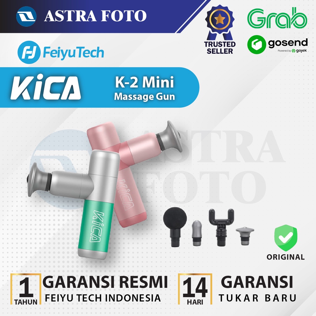 Jual KICA K-2 Mini Massage Gun Alat Pijat Elektrik - Kica K2 Mini ...
