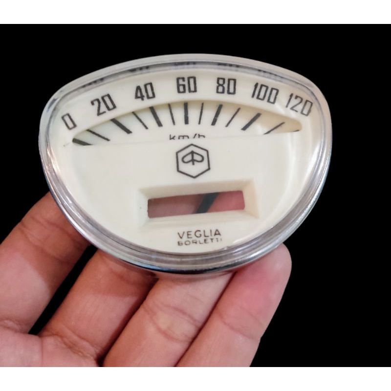 Jual Layar speedometer vespa super 66 km 120 veglia Borletti | Shopee ...