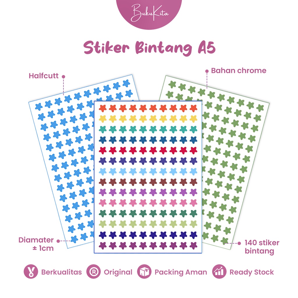 Jual Stiker Bintang A5 | Shopee Indonesia