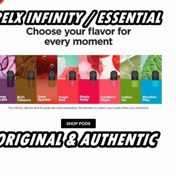 Jual RELX INFINITY PODS PRO - CHOOSE YOUR FLAVOR / STORE | Shopee Indonesia