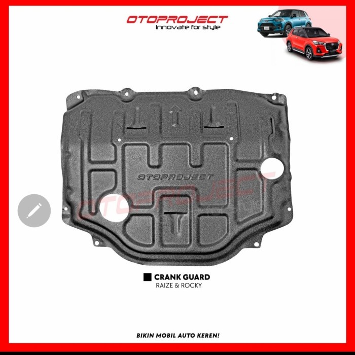 Jual Crank Guard Engine / Cover Pelindung Bawah Mesin Raize Rocky ...
